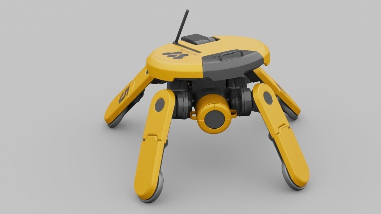 PLANET EXPLORER DROID rigged 3D model rigged | CGTrader