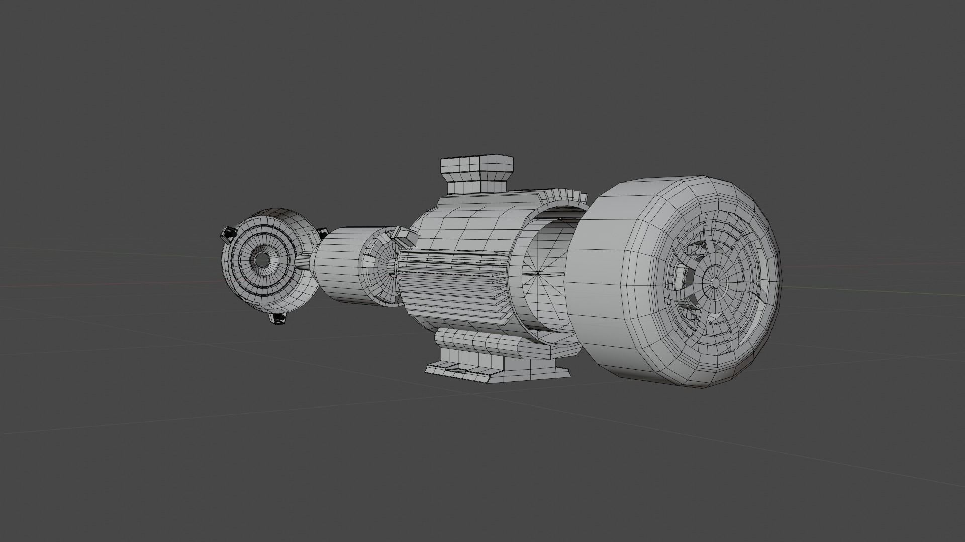 3 Phase synchronous motor 3D model | CGTrader