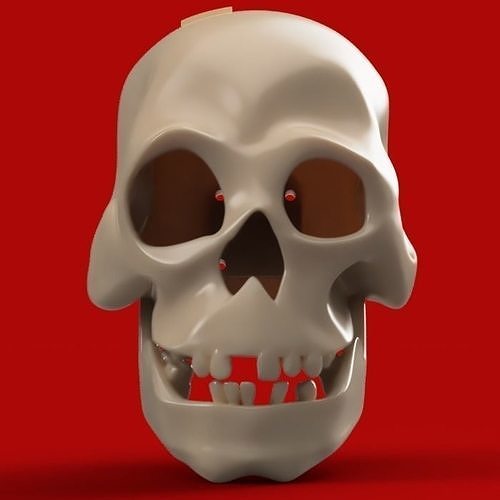 Halloween Talking Skull Disneyland Pirates of the Caribbean Ride 3D ...