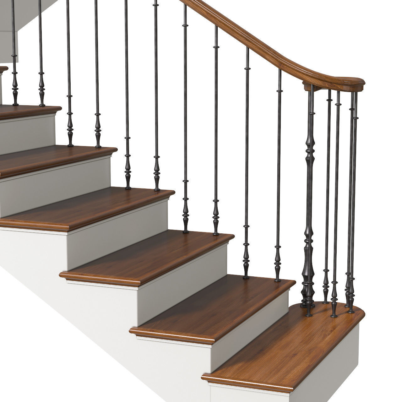 Classic Stair Modern 3D model | CGTrader