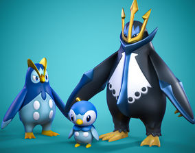 Piplup 3D Models | CGTrader