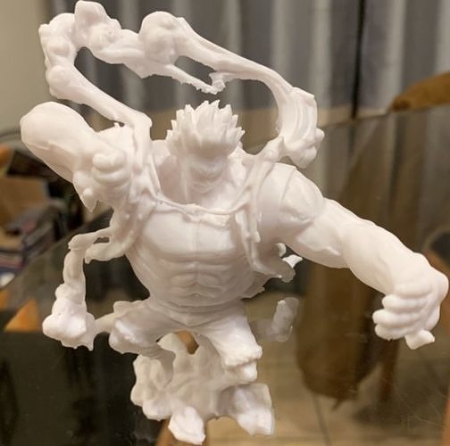 Luffy gear 4 3D model 3D printable | CGTrader