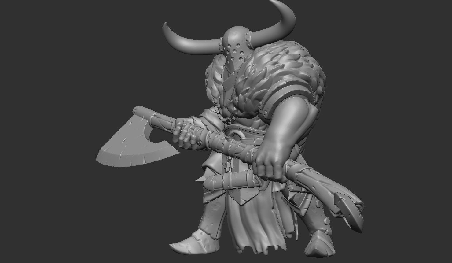 Ravagers of the North - Headsplitter 3D model 3D printable | CGTrader