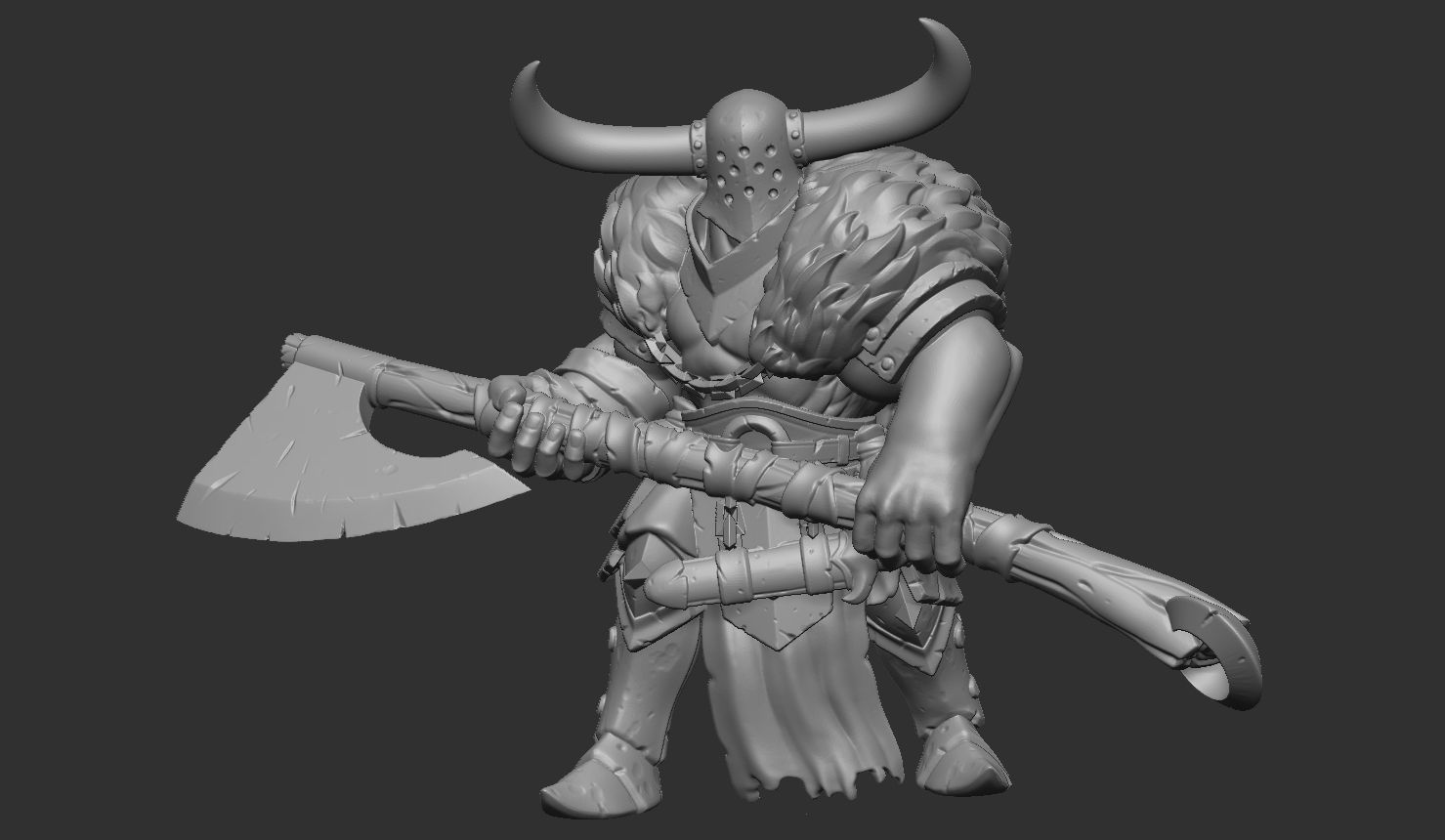 Ravagers of the North - Headsplitter 3D model 3D printable | CGTrader