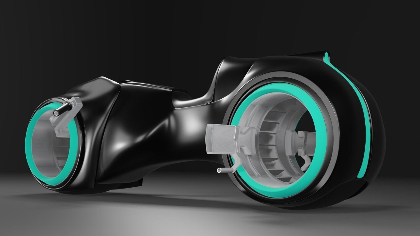 3D model TRON BIKE VR / AR / low-poly | CGTrader