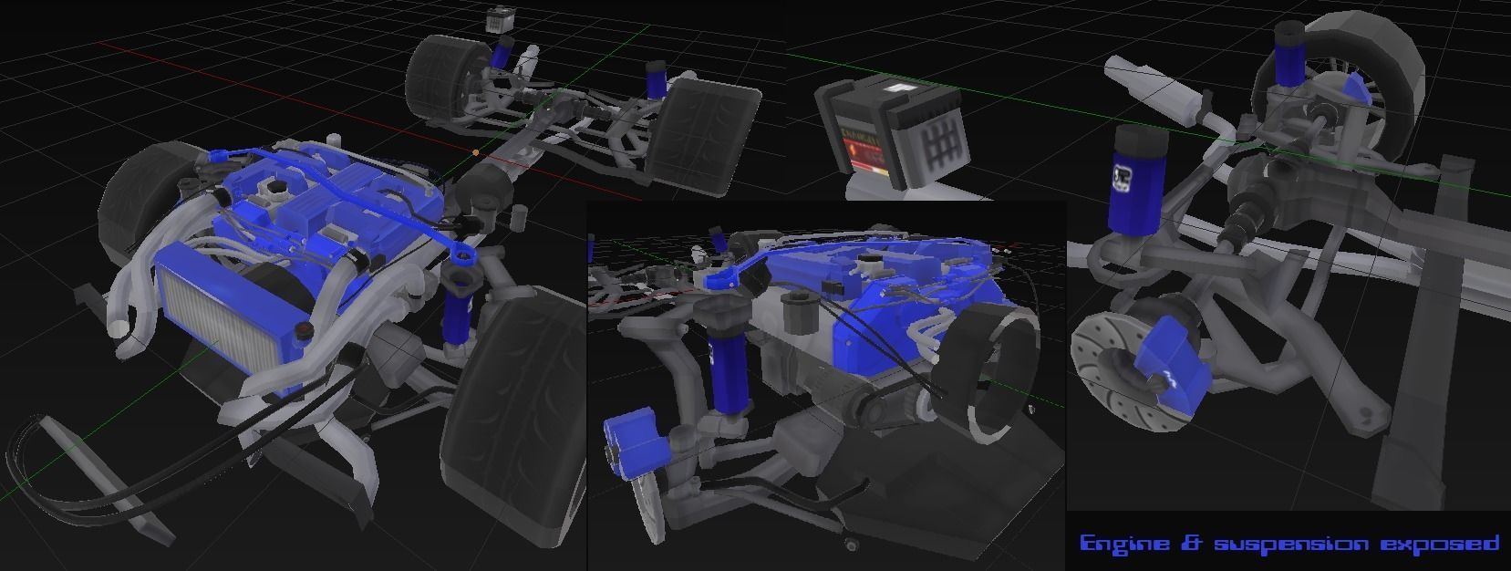 3D model Drift Machine VR / AR / low-poly | CGTrader