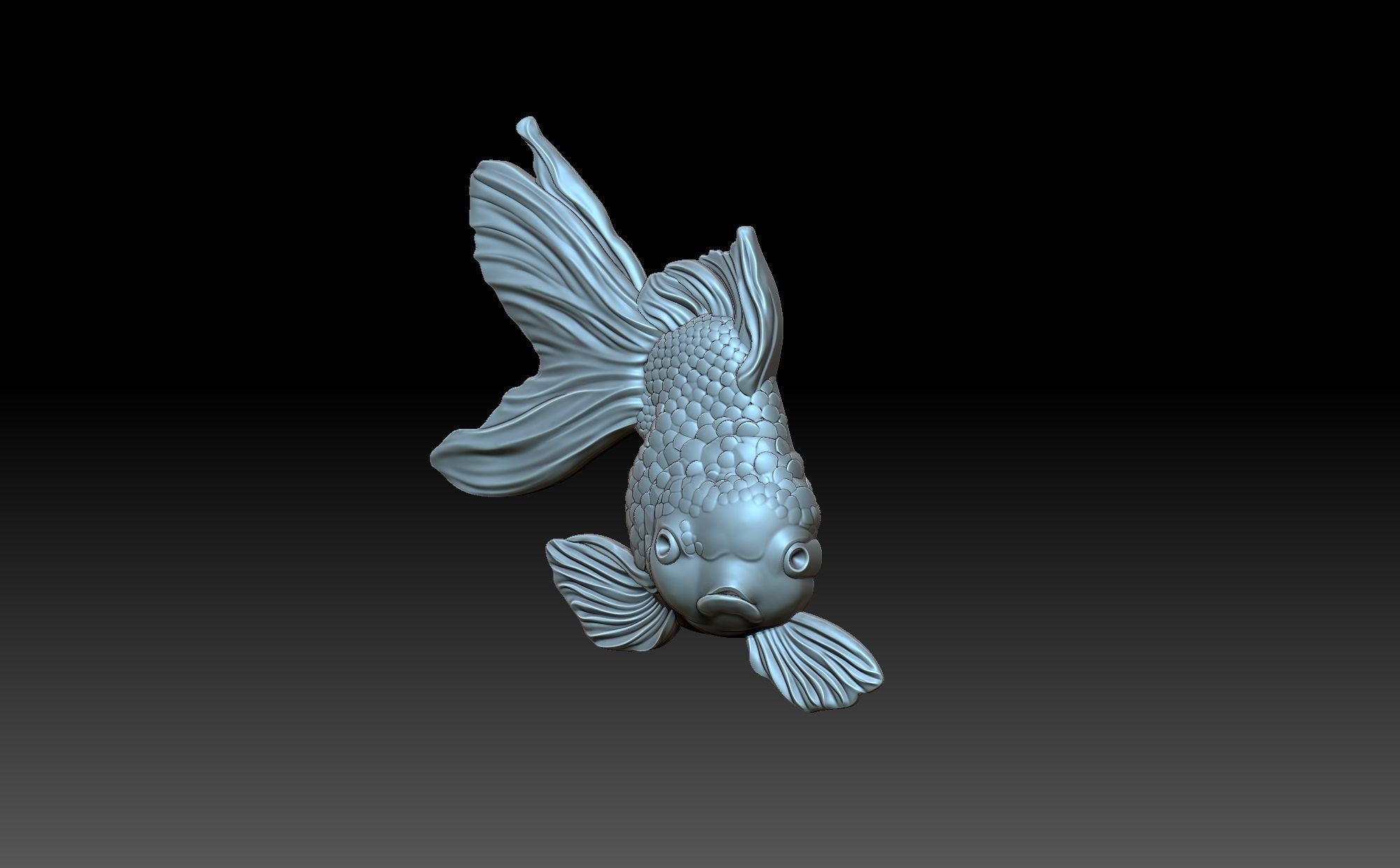 Goldfish 3D model 3D printable | CGTrader