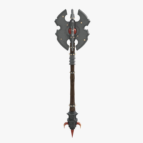 3D model Troll Axe VR / AR / low-poly | CGTrader
