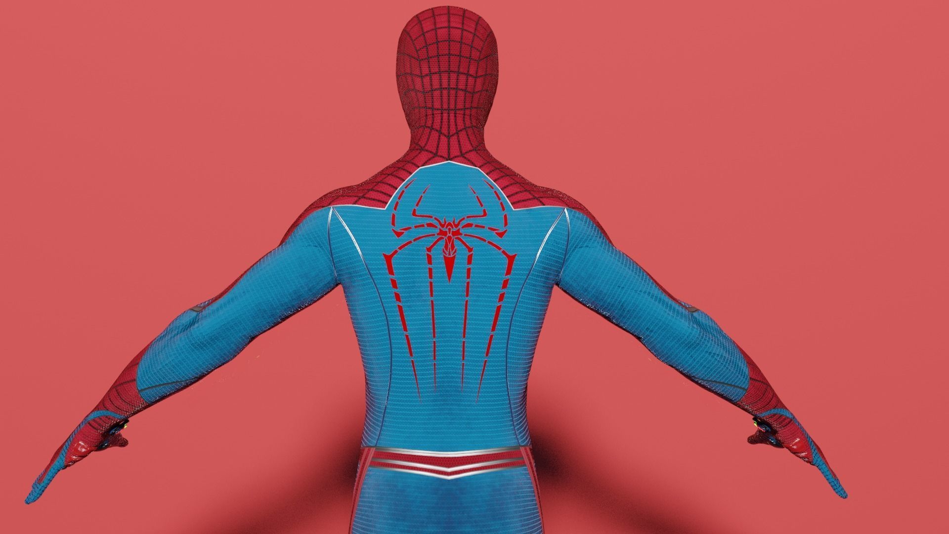 TASM Spider-Man 3D model rigged | CGTrader