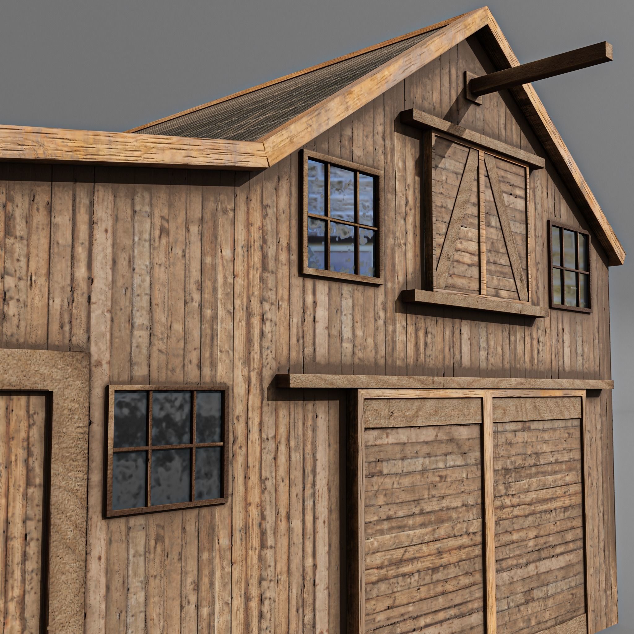 3D Model Collection WESTERN CITY KITBASH VR / AR / low-poly | CGTrader