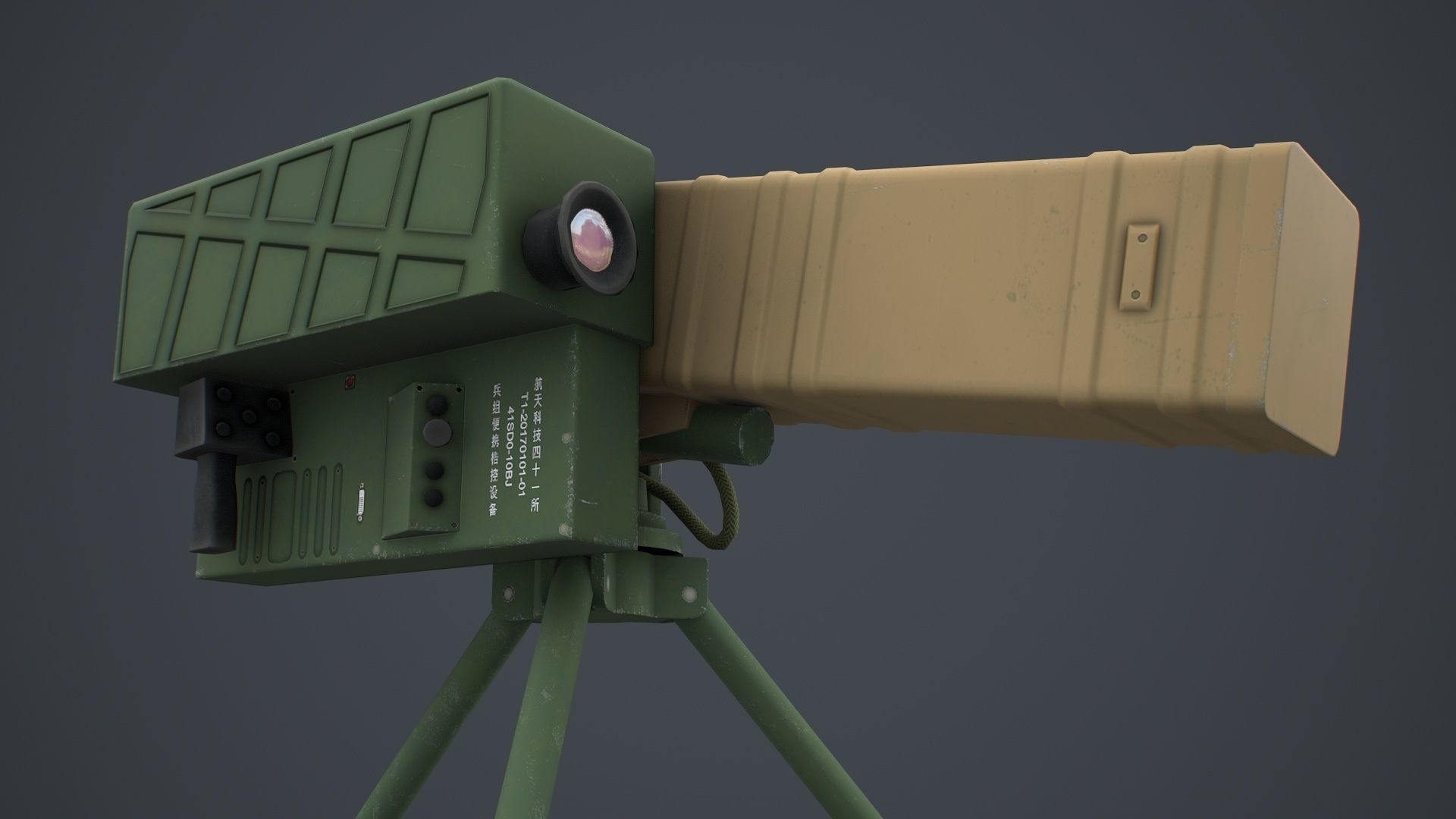 3D model TL-4 Atgm China next generation VR / AR / low-poly | CGTrader