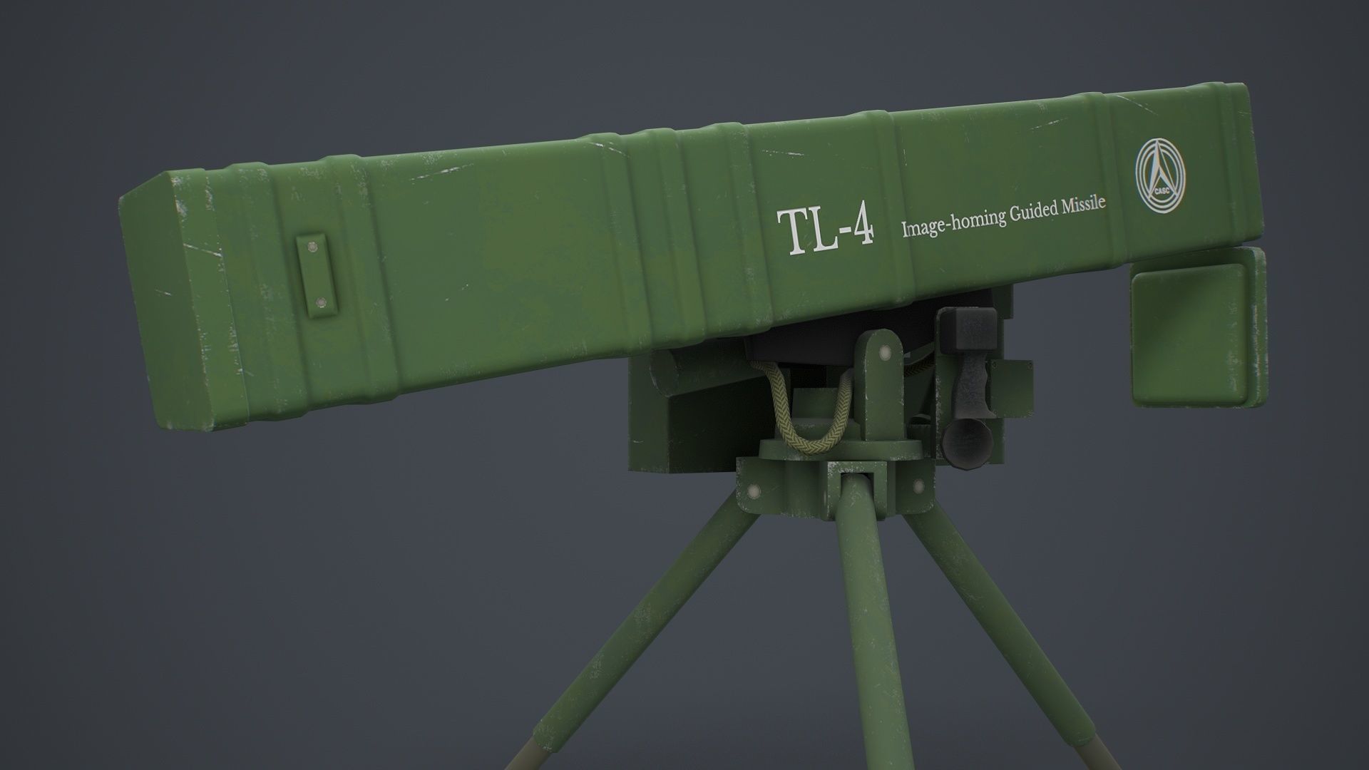 3D model TL-4 Atgm China next generation VR / AR / low-poly | CGTrader