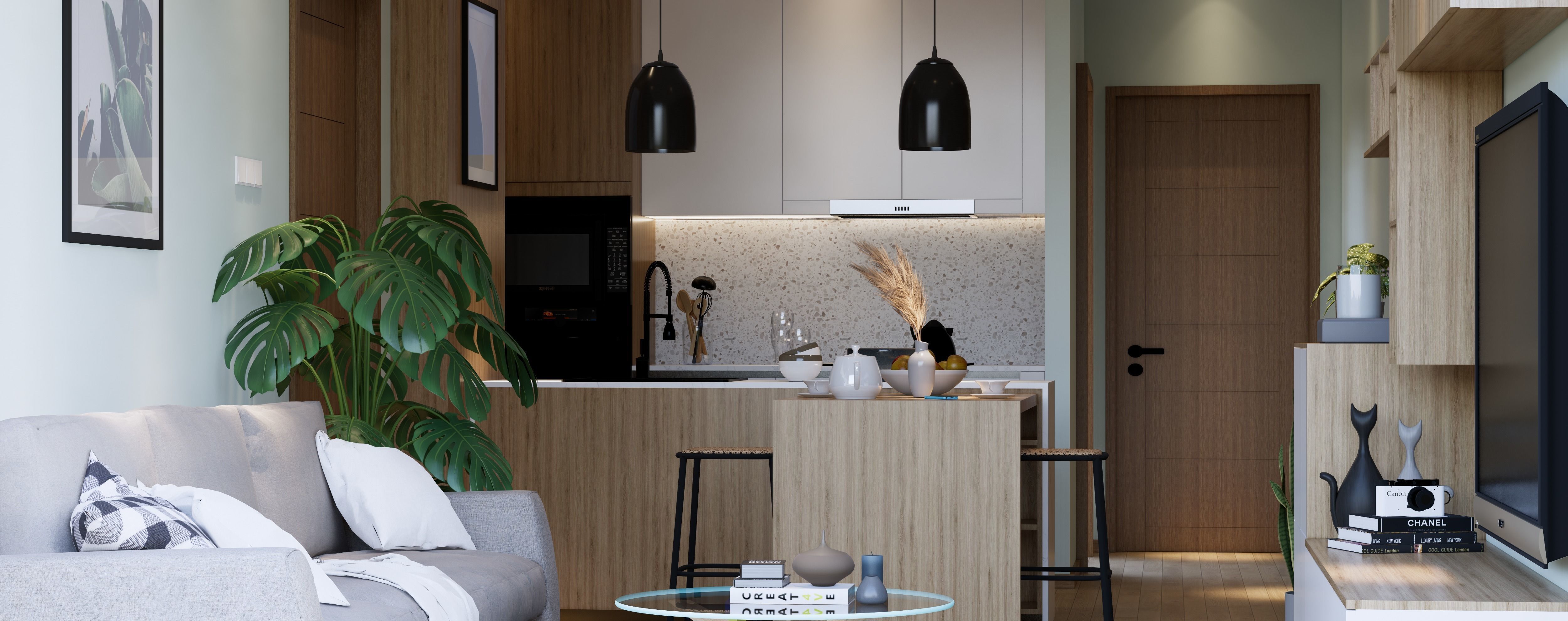 3D SketchUp Modelling and Enscape Scene Interior 3D model | CGTrader