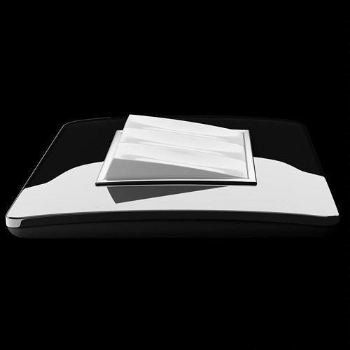 Curved Switch Board 3D model | CGTrader