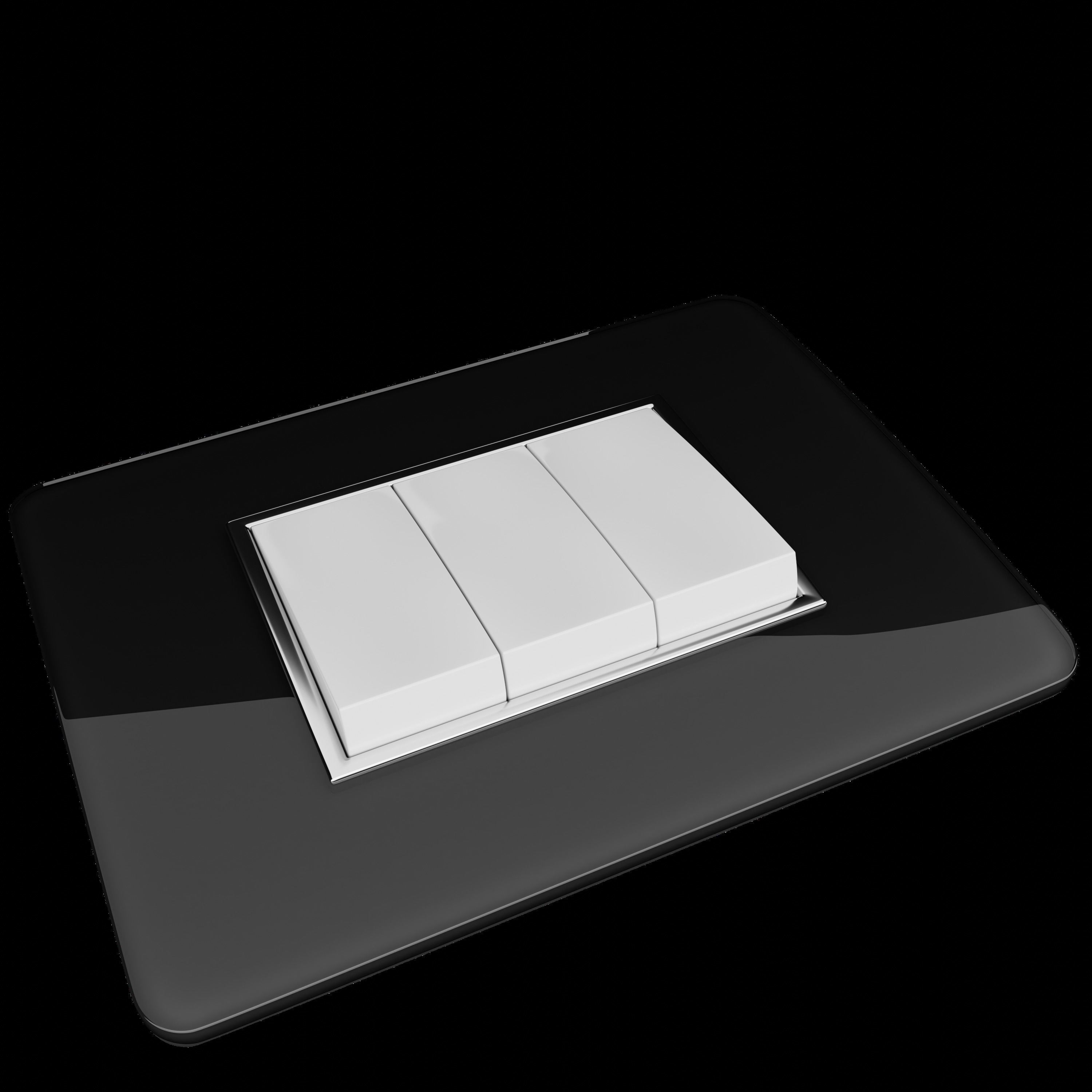 Curved Switch Board 3D model | CGTrader