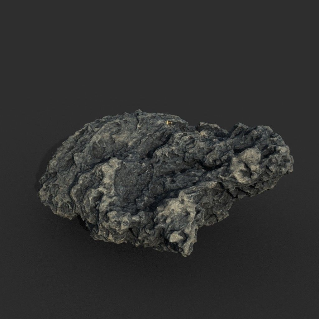 3D model Low poly Lava Rock Photogrammetry 220723 - Ultra HD 16K ...