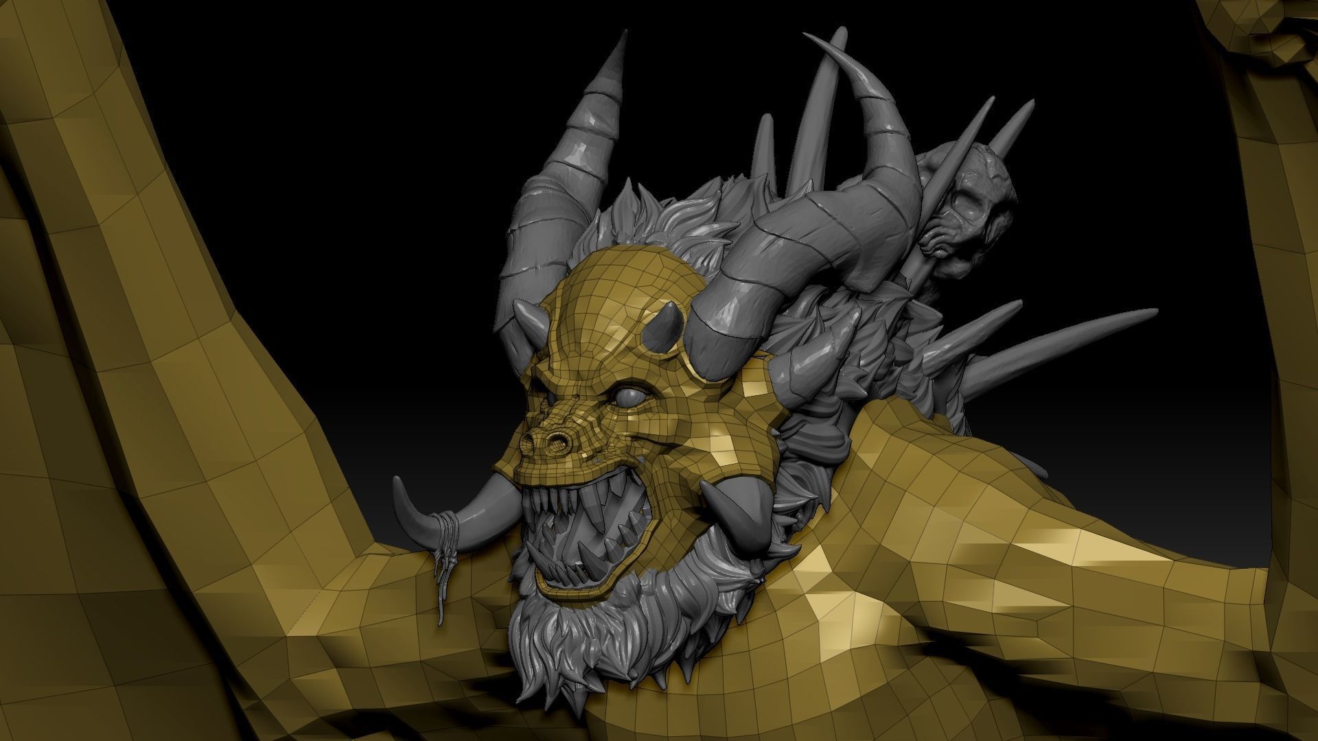 Harpy Vampire High Quality Sculpt 3D model | CGTrader