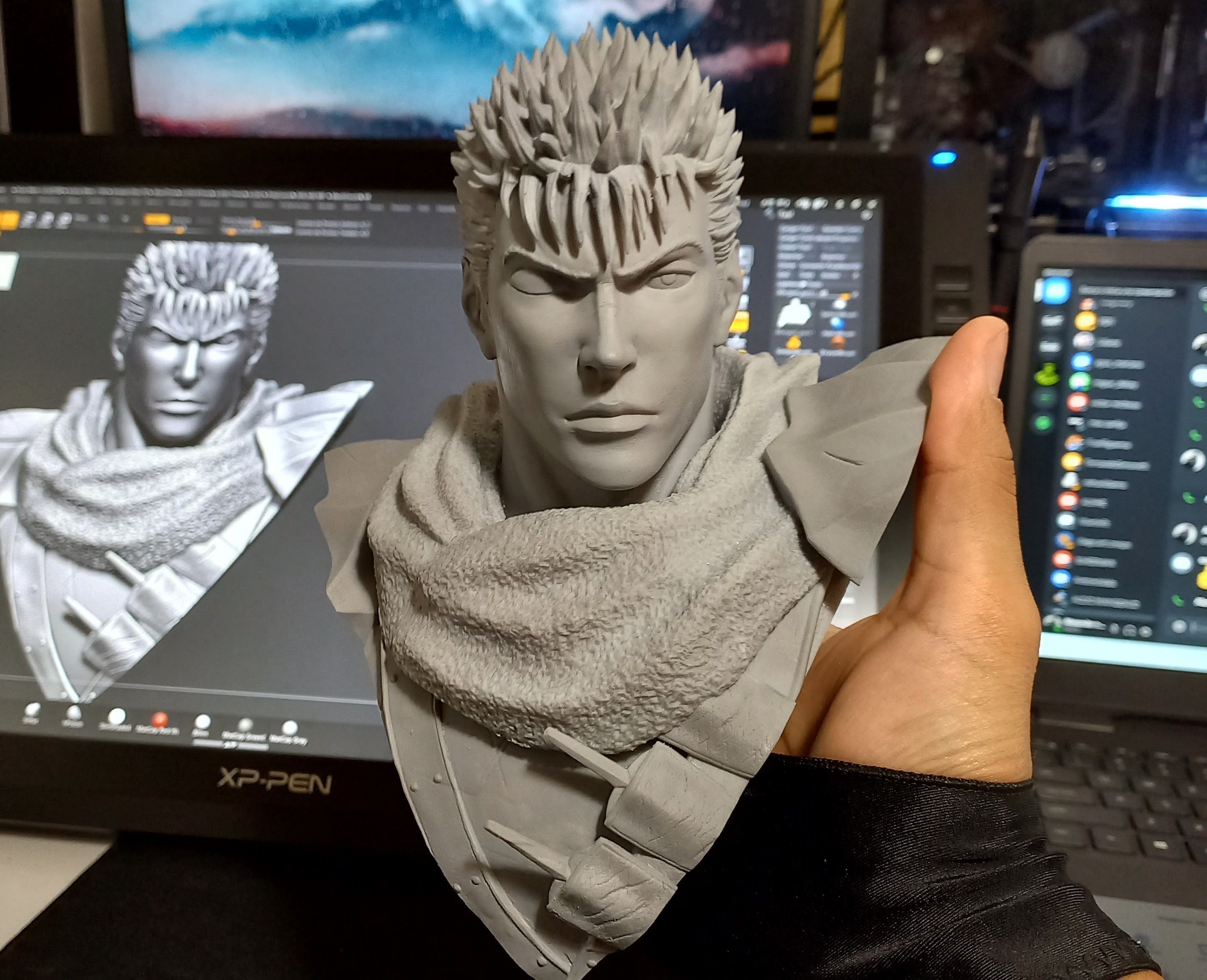Guts - Berserk 3D model 3D printable | CGTrader