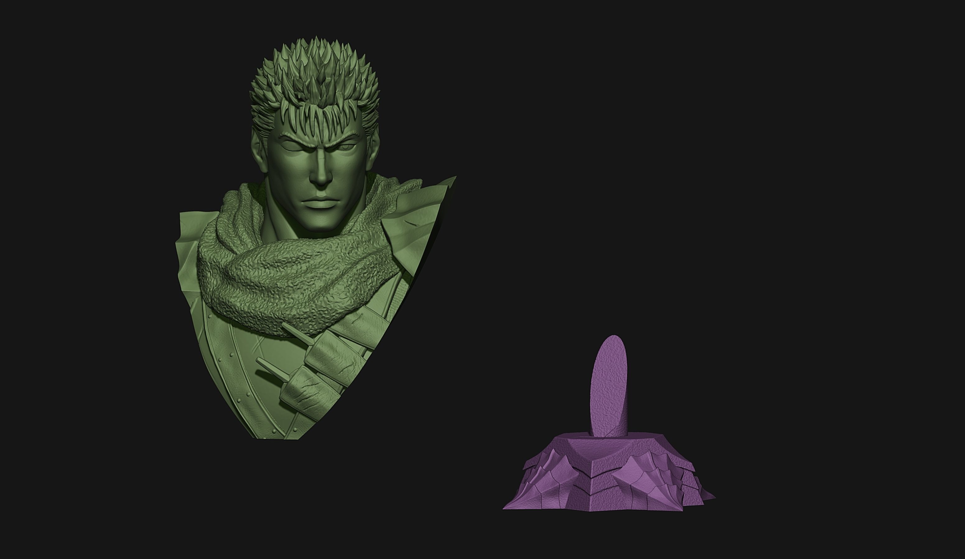 Guts - Berserk 3D model 3D printable | CGTrader