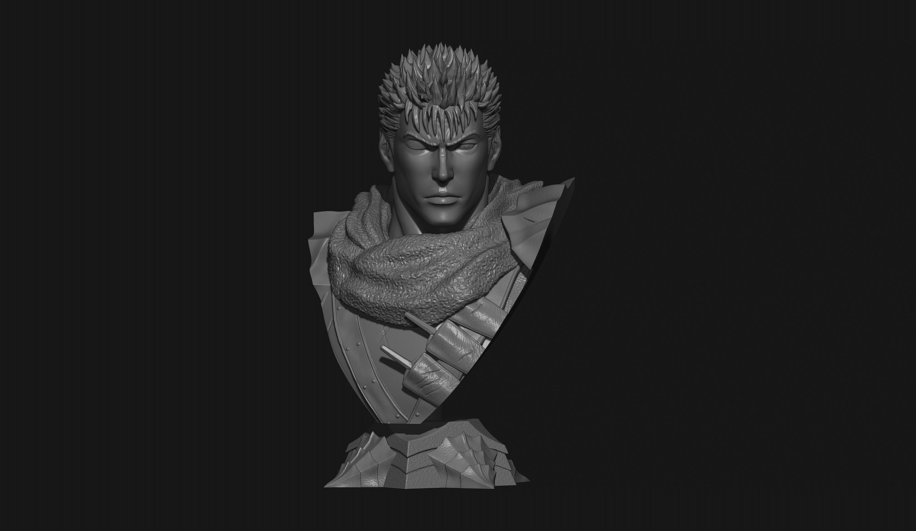 Guts - Berserk 3D model 3D printable | CGTrader
