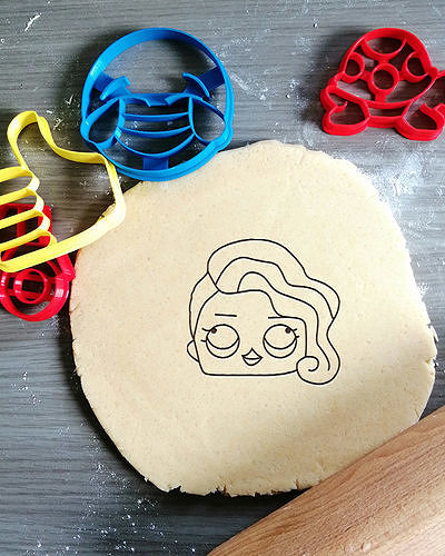 Lol Dolls Cookie Cutter 3D model 3D printable | CGTrader