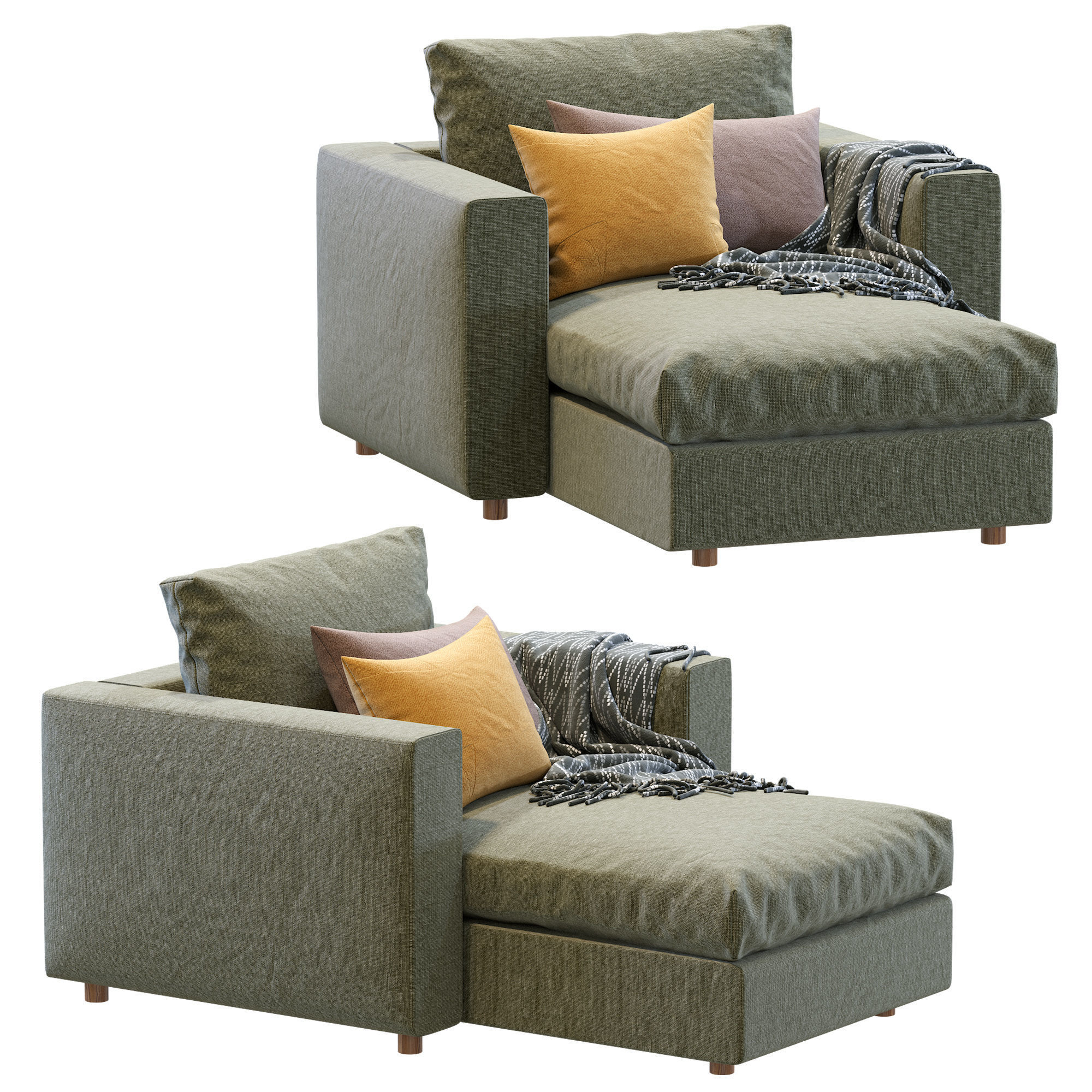 Finnala Chaise By Ikea 3D model | CGTrader