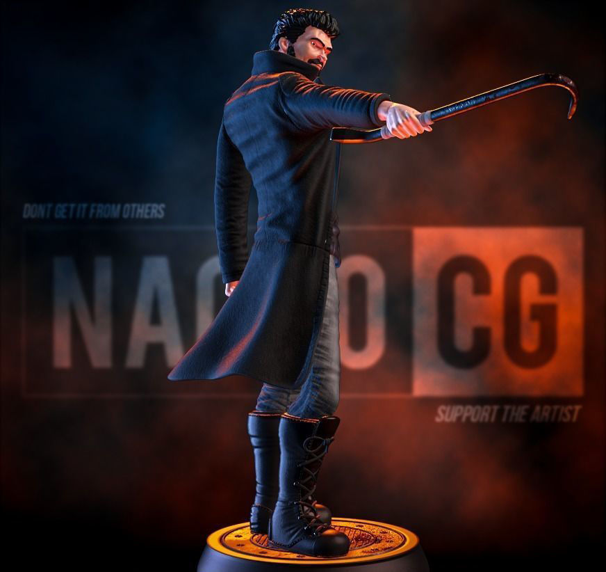 Fan Art - Billy Butcher from The Boys - Statue 3D model 3D printable ...