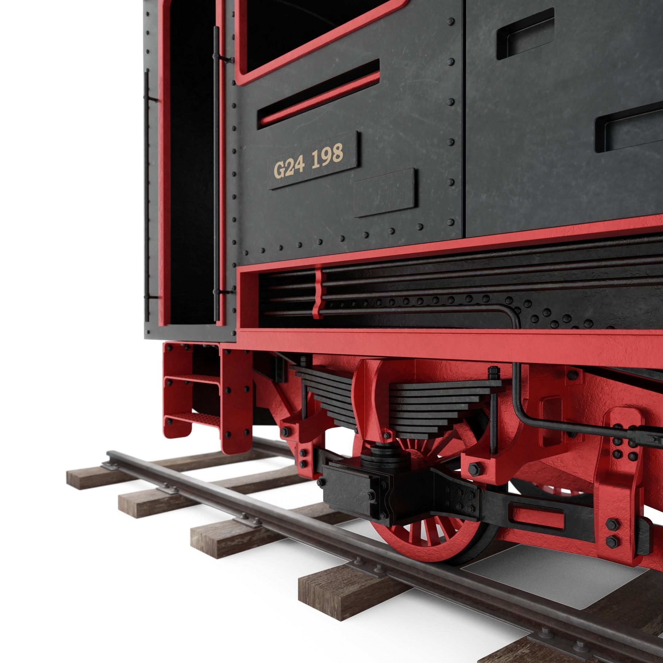Steam Locomotive 3D model | CGTrader