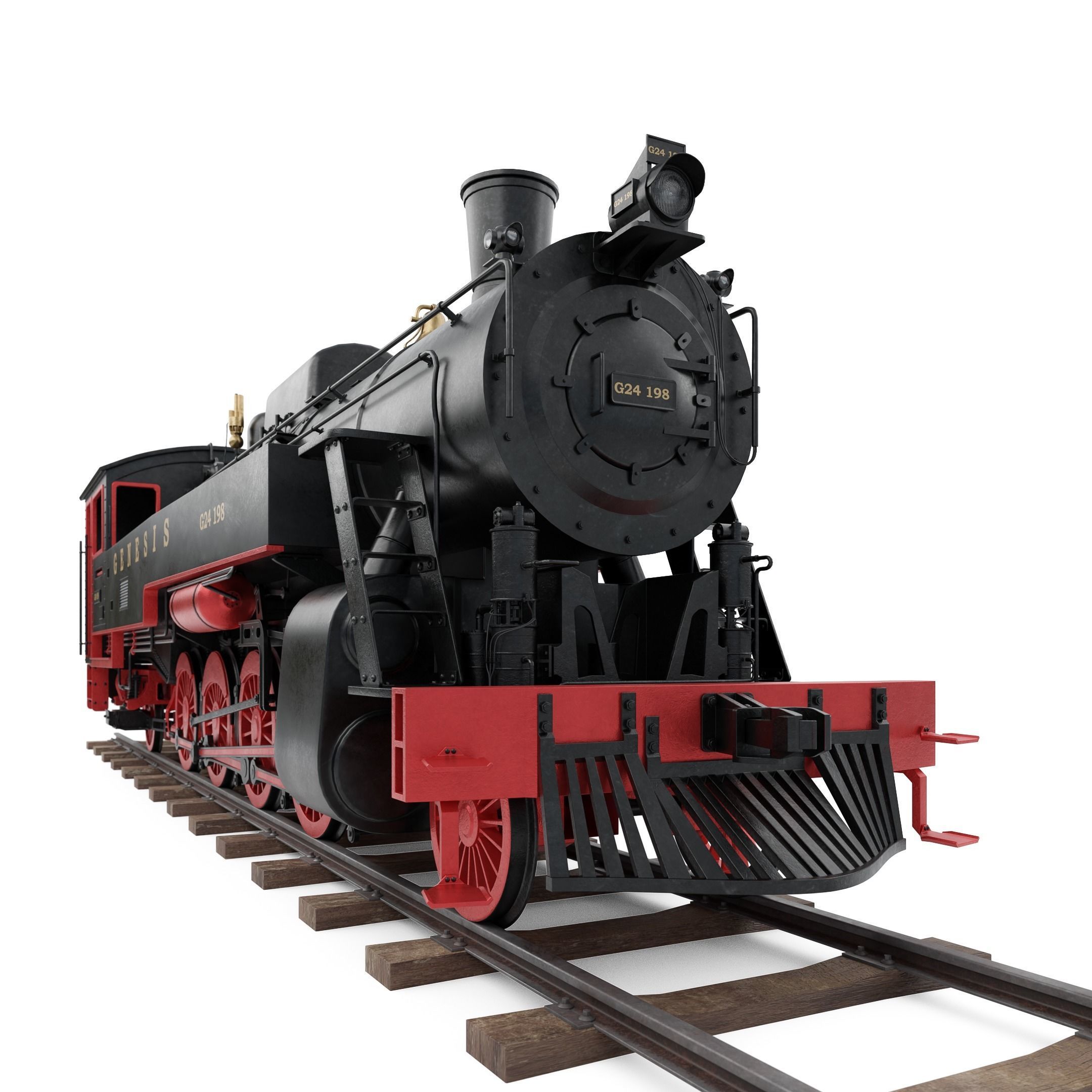 Steam Locomotive 3D model | CGTrader