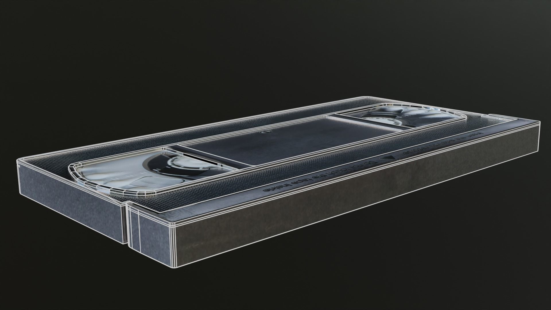 Low Poly VHS Tape free 3D model | CGTrader