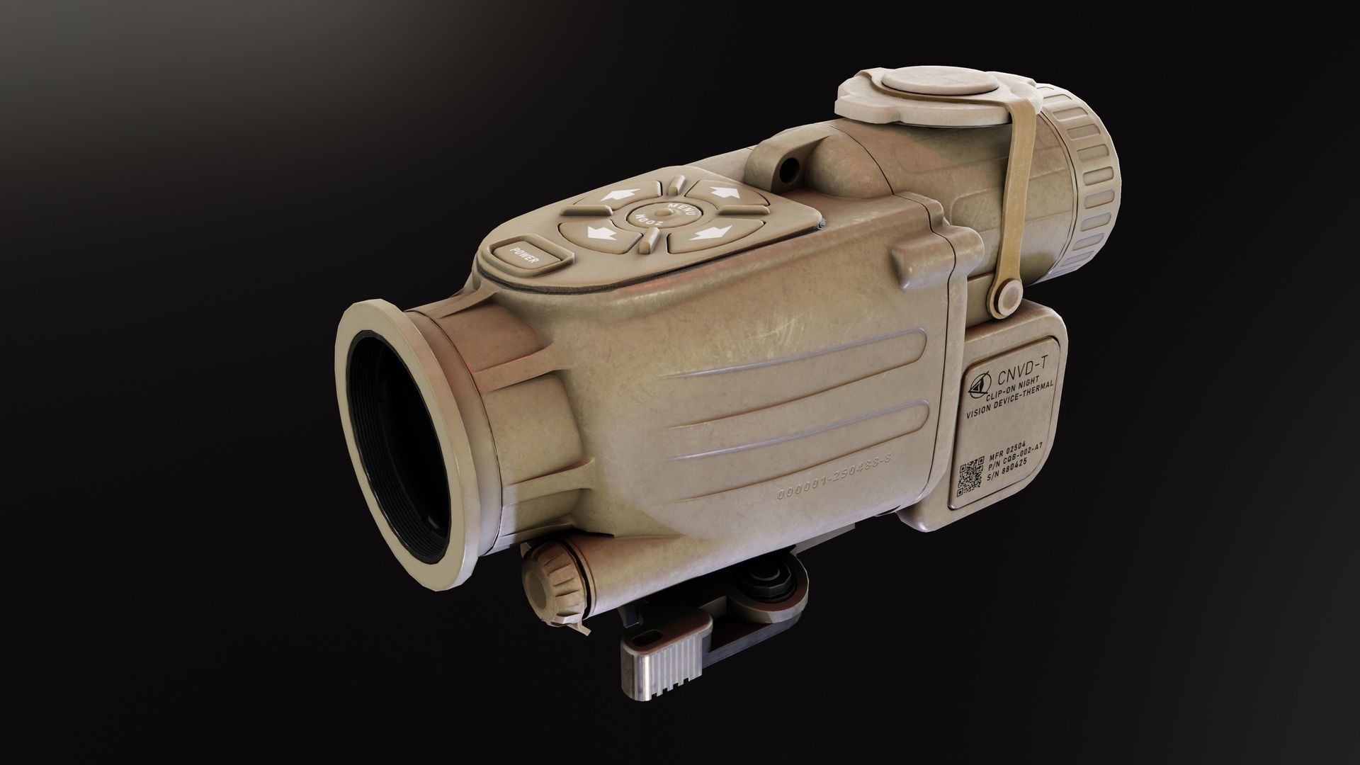 3D model EOTech CNVDT thermal night vision VR / AR / low-poly | CGTrader