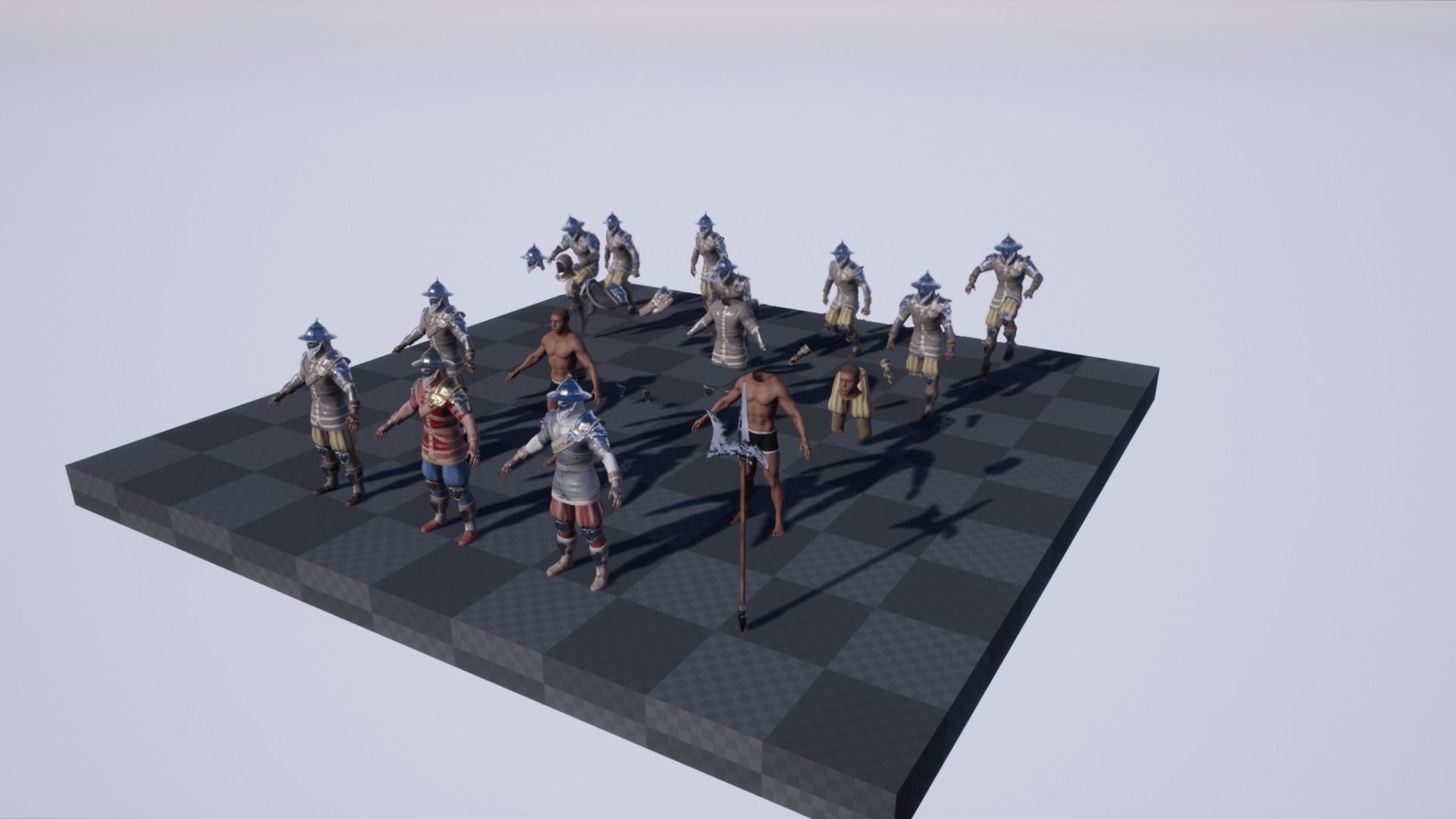 3D model Mercenary VR / AR / low-poly | CGTrader