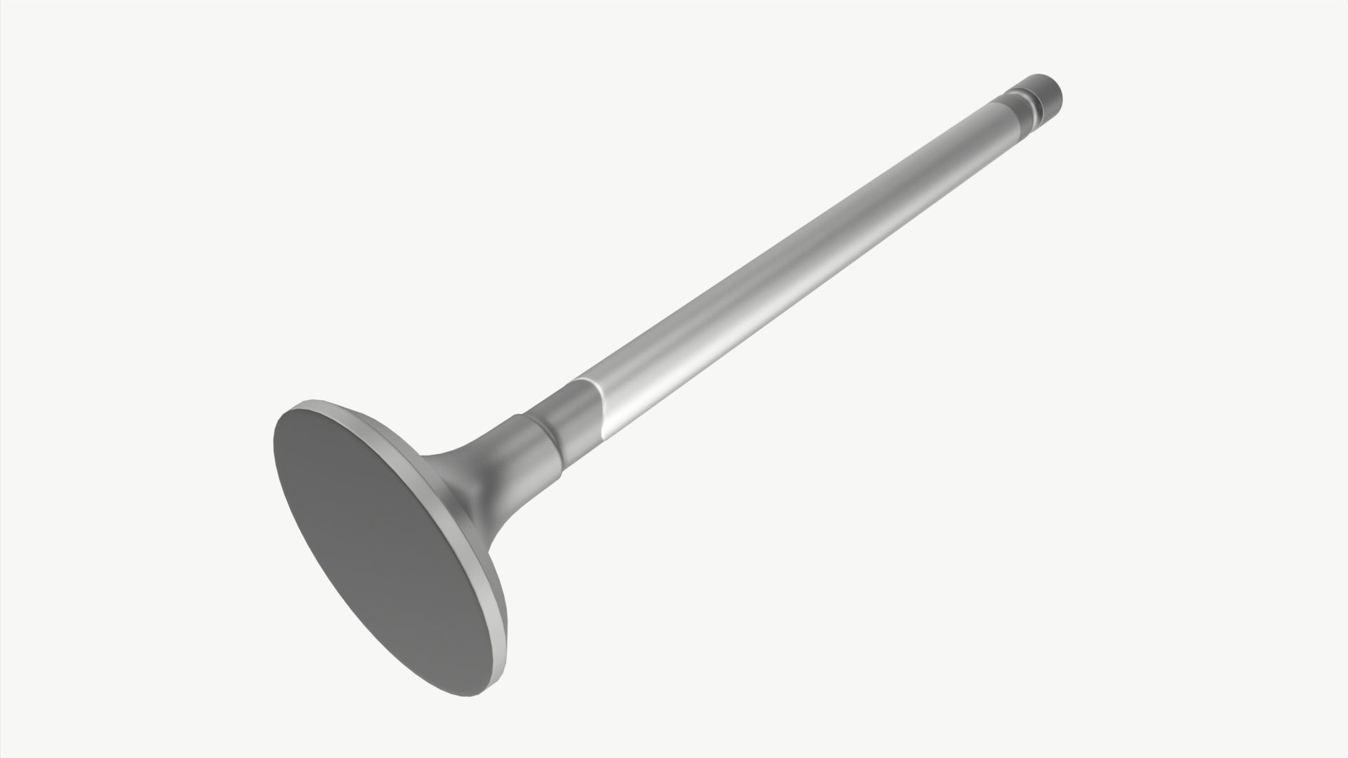 Internal combustion engine valve 3D model | CGTrader