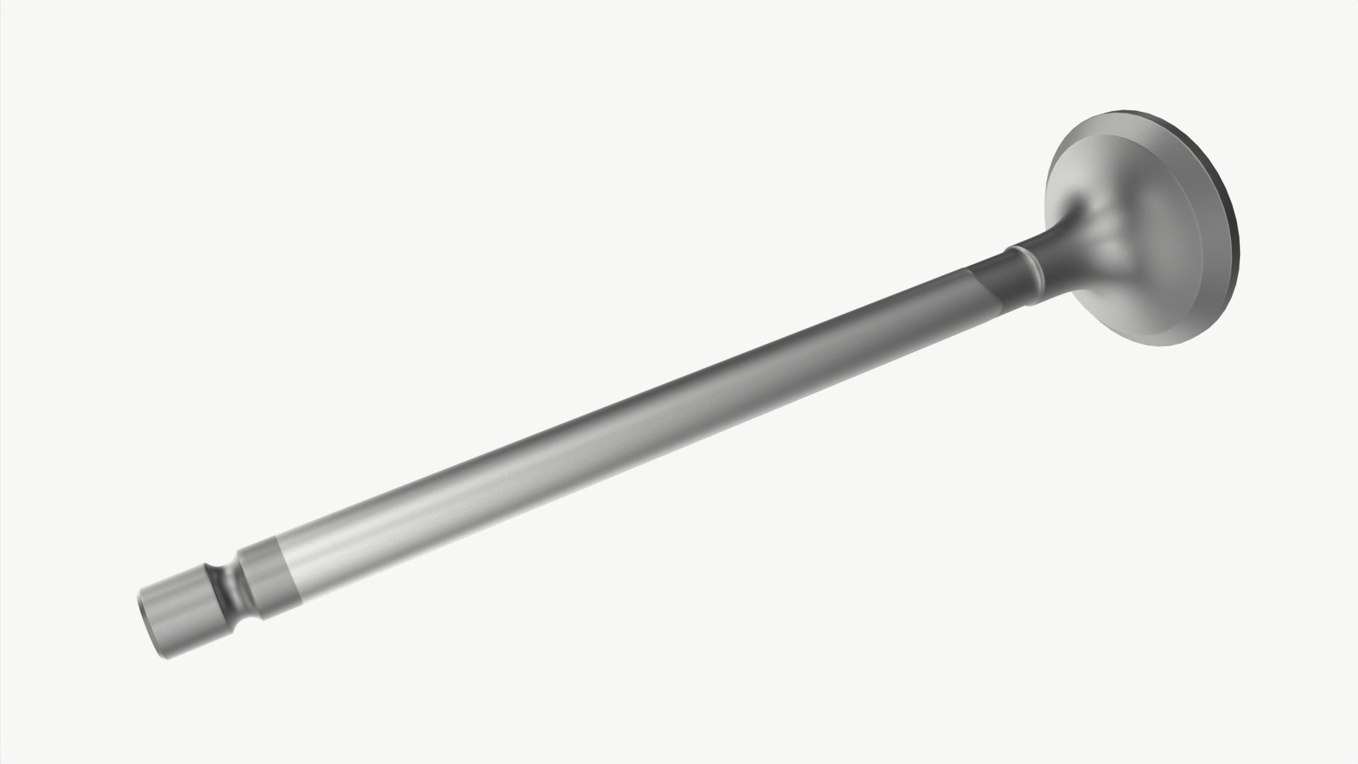 Internal combustion engine valve 3D model | CGTrader