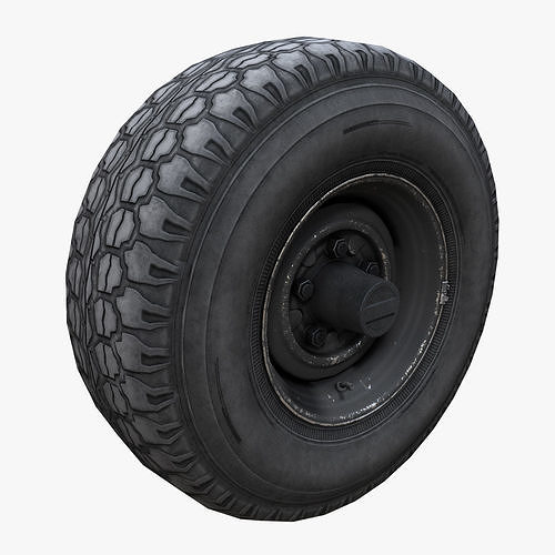 3D model 4x4 wheel PBR VR / AR / low-poly | CGTrader