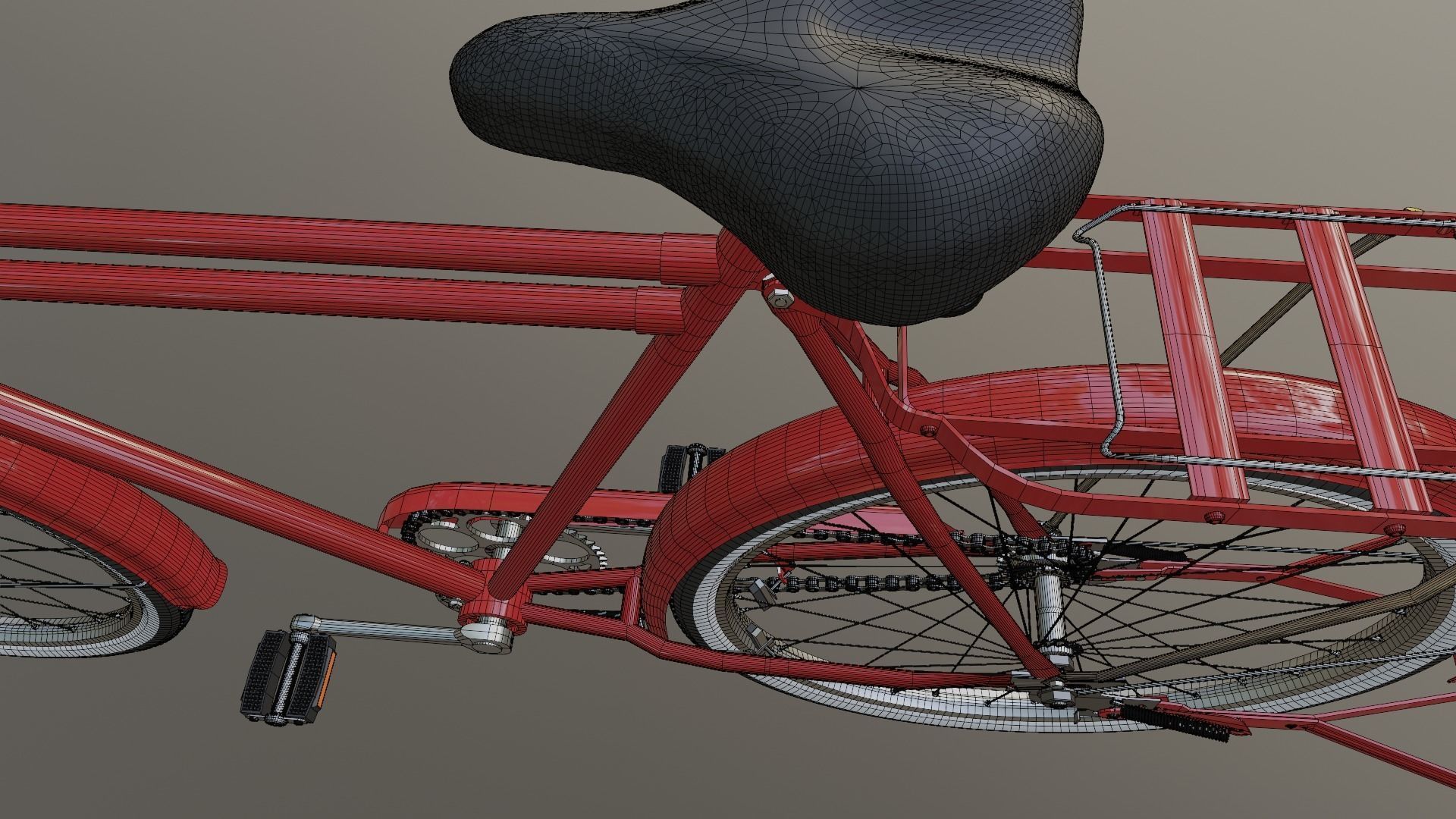 classic road bike 3D model | CGTrader