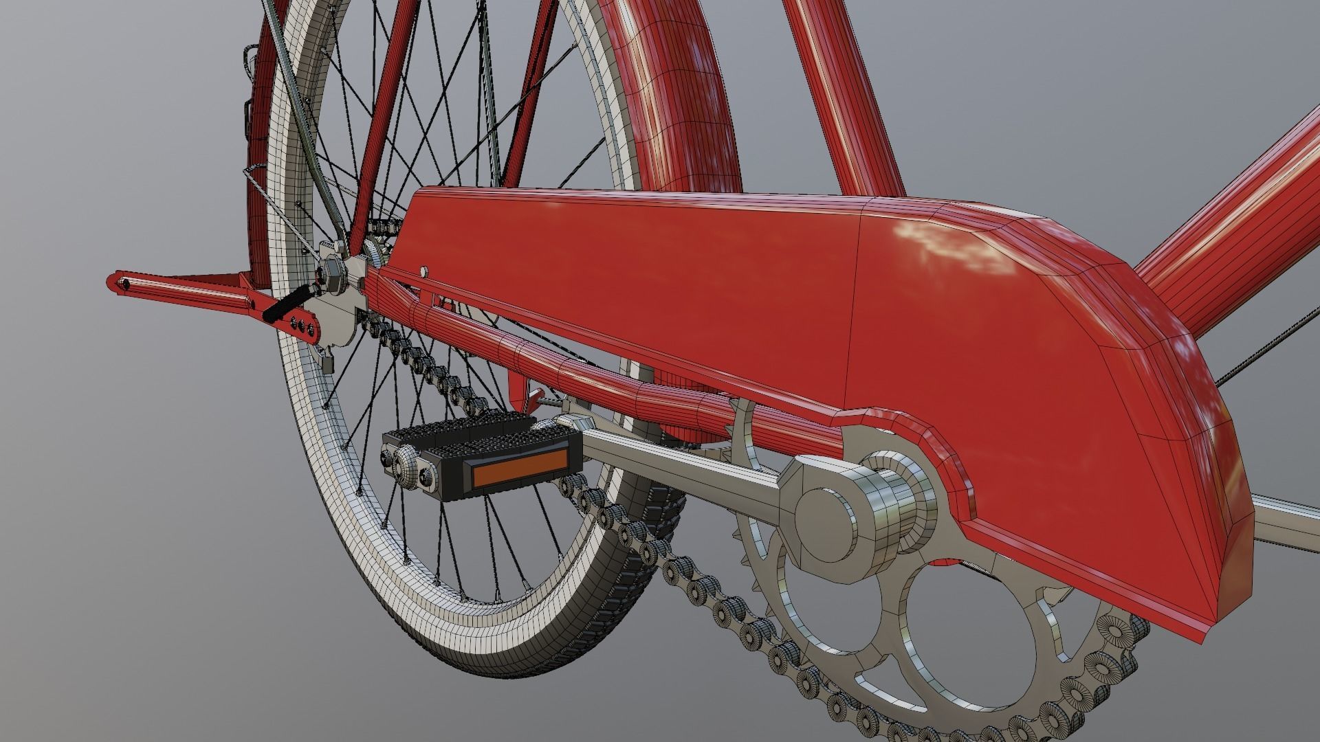 classic road bike 3D model | CGTrader
