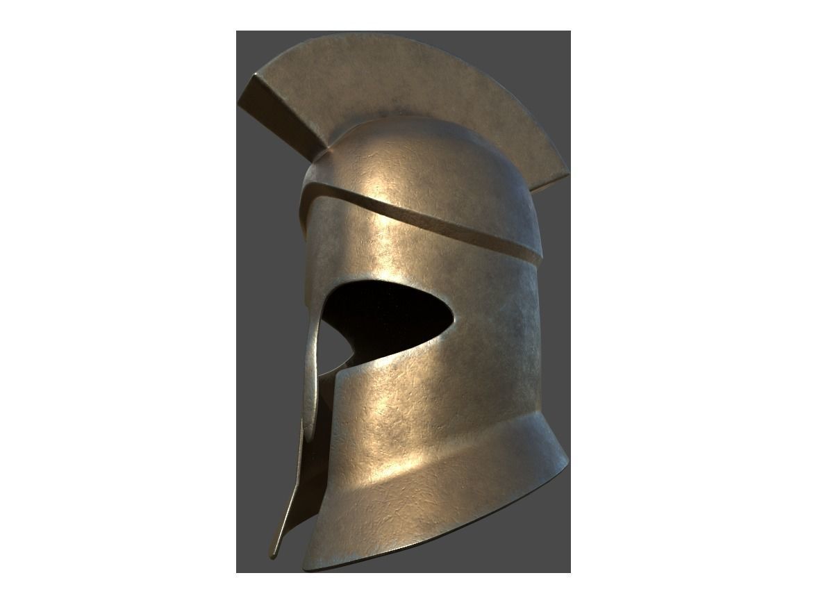 3D model Roman Soldier Helmet VR / AR / low-poly | CGTrader