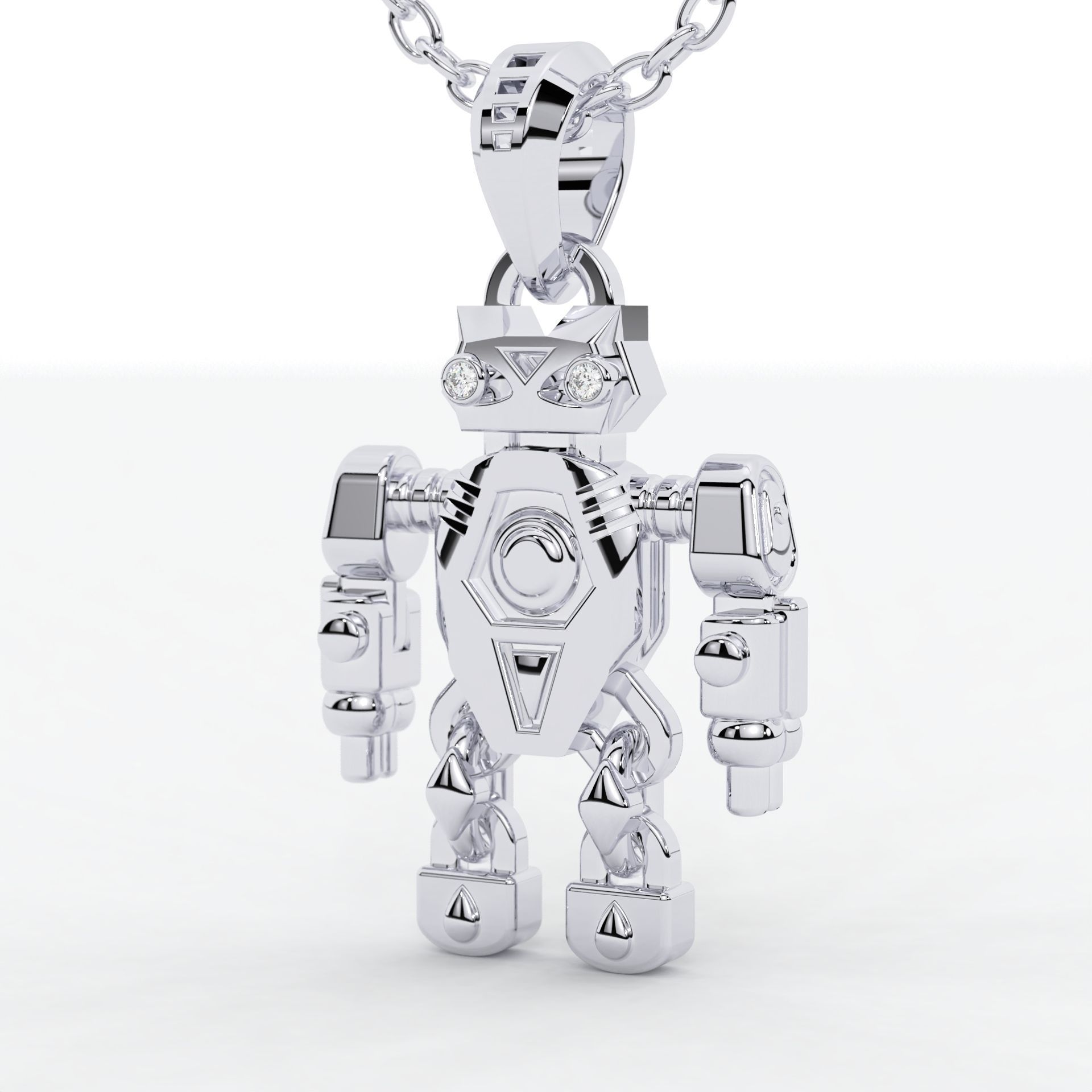 pendant robot 3D model 3D printable | CGTrader