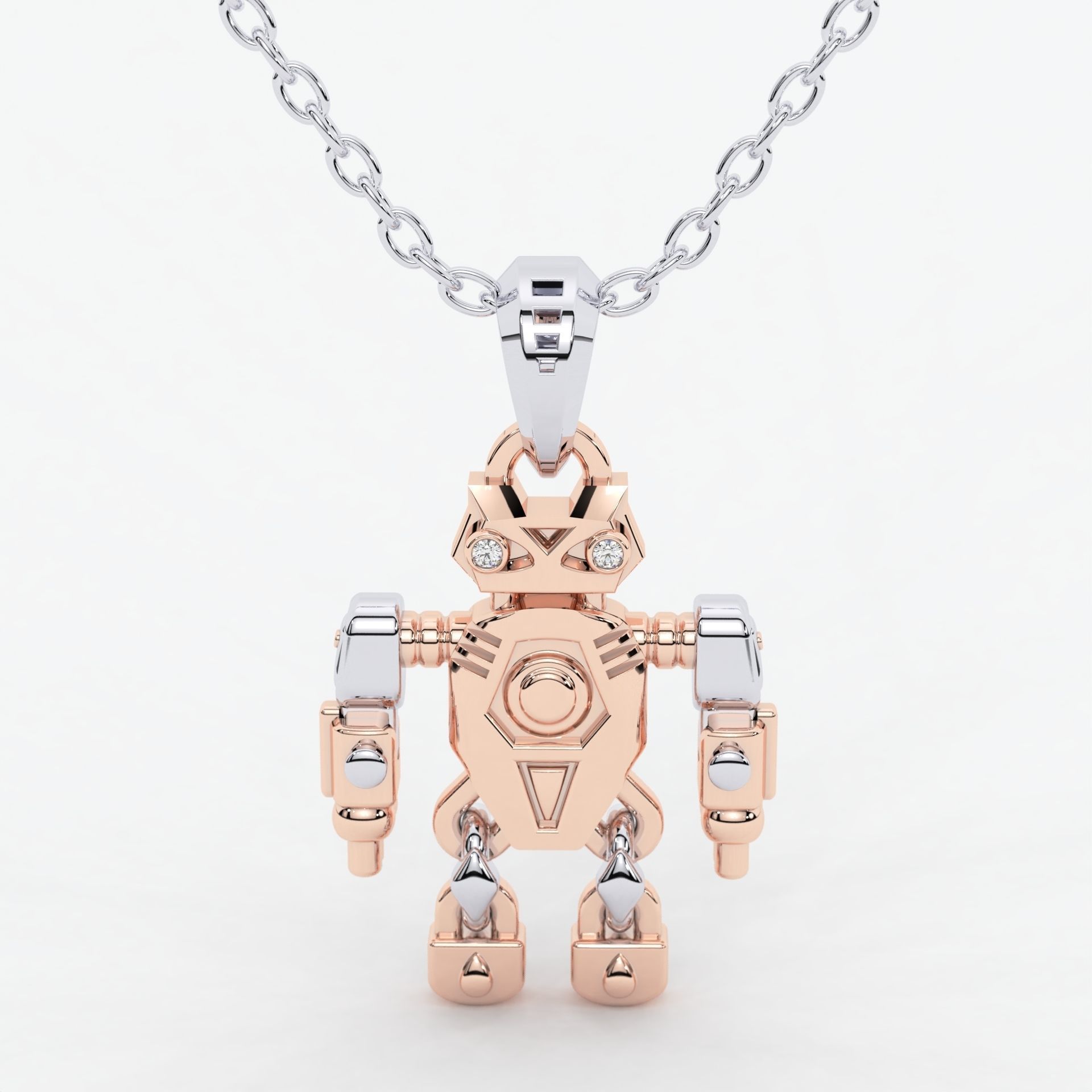 pendant robot 3D model 3D printable | CGTrader