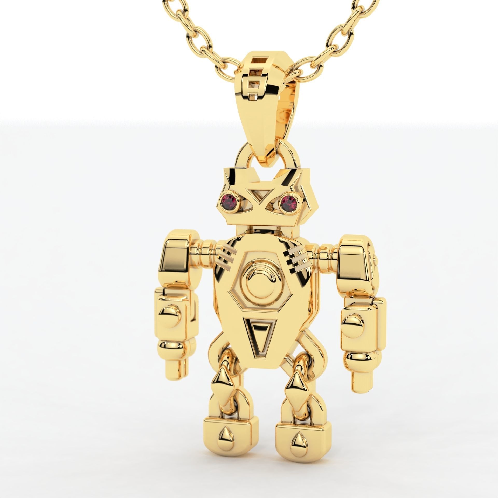 pendant robot 3D model 3D printable | CGTrader
