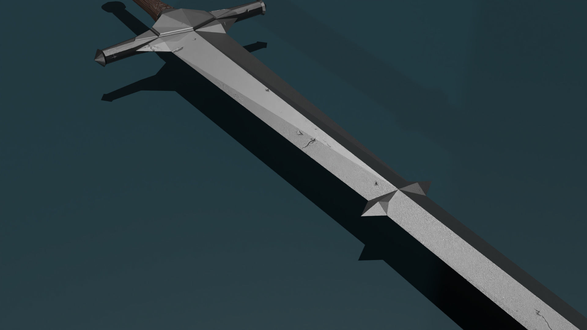 3D model game ready low poly sword pack VR / AR / low-poly | CGTrader