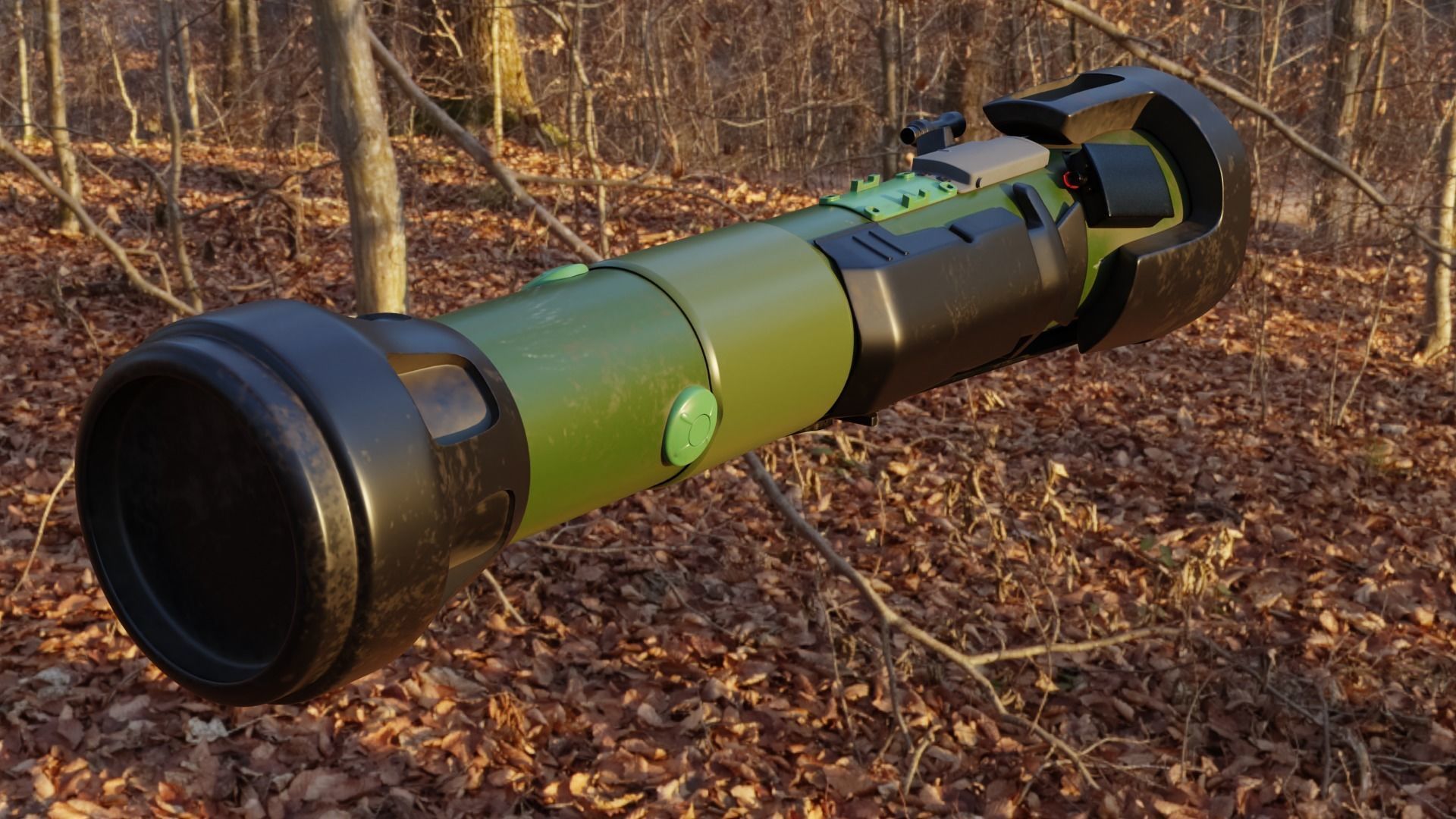 NLAW - Next generation Light Anti-tank Weapon 3D model | CGTrader