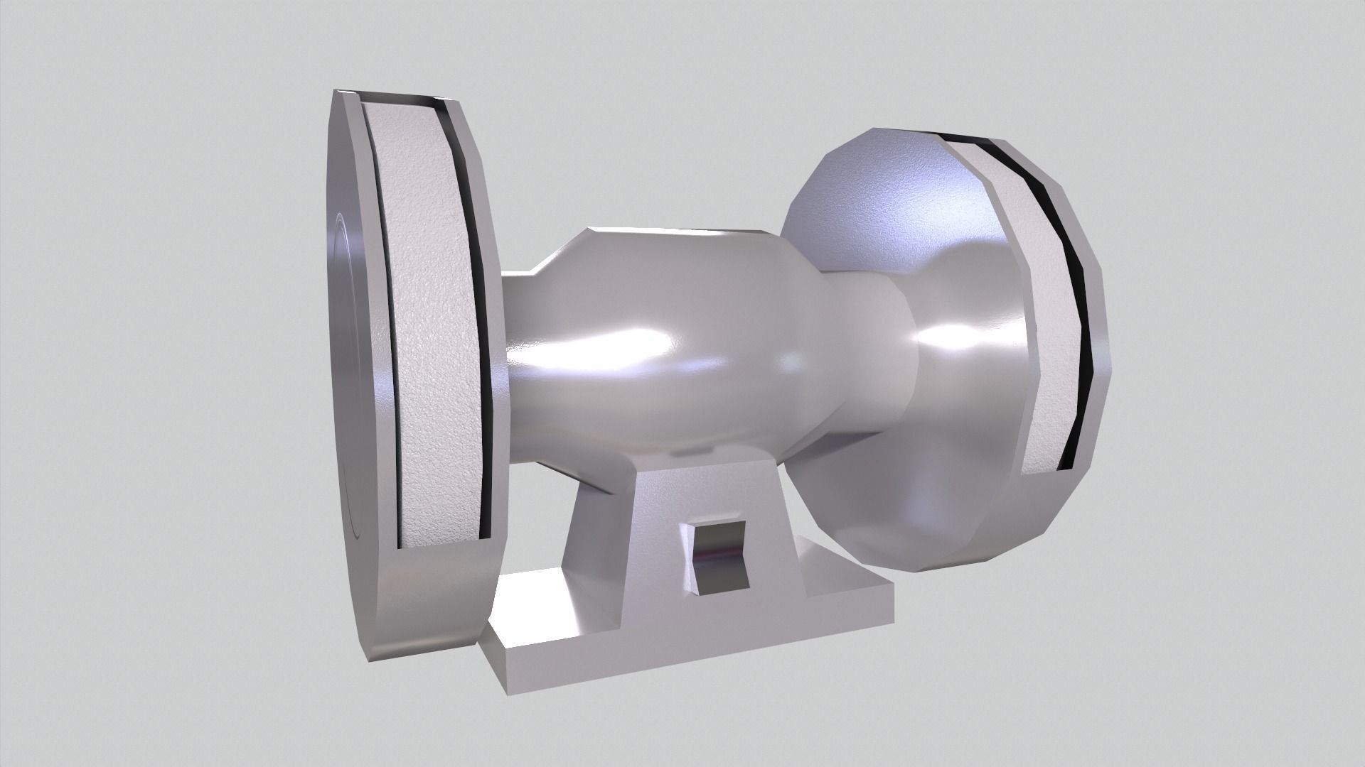 3D model bench grinding machine VR / AR / low-poly | CGTrader