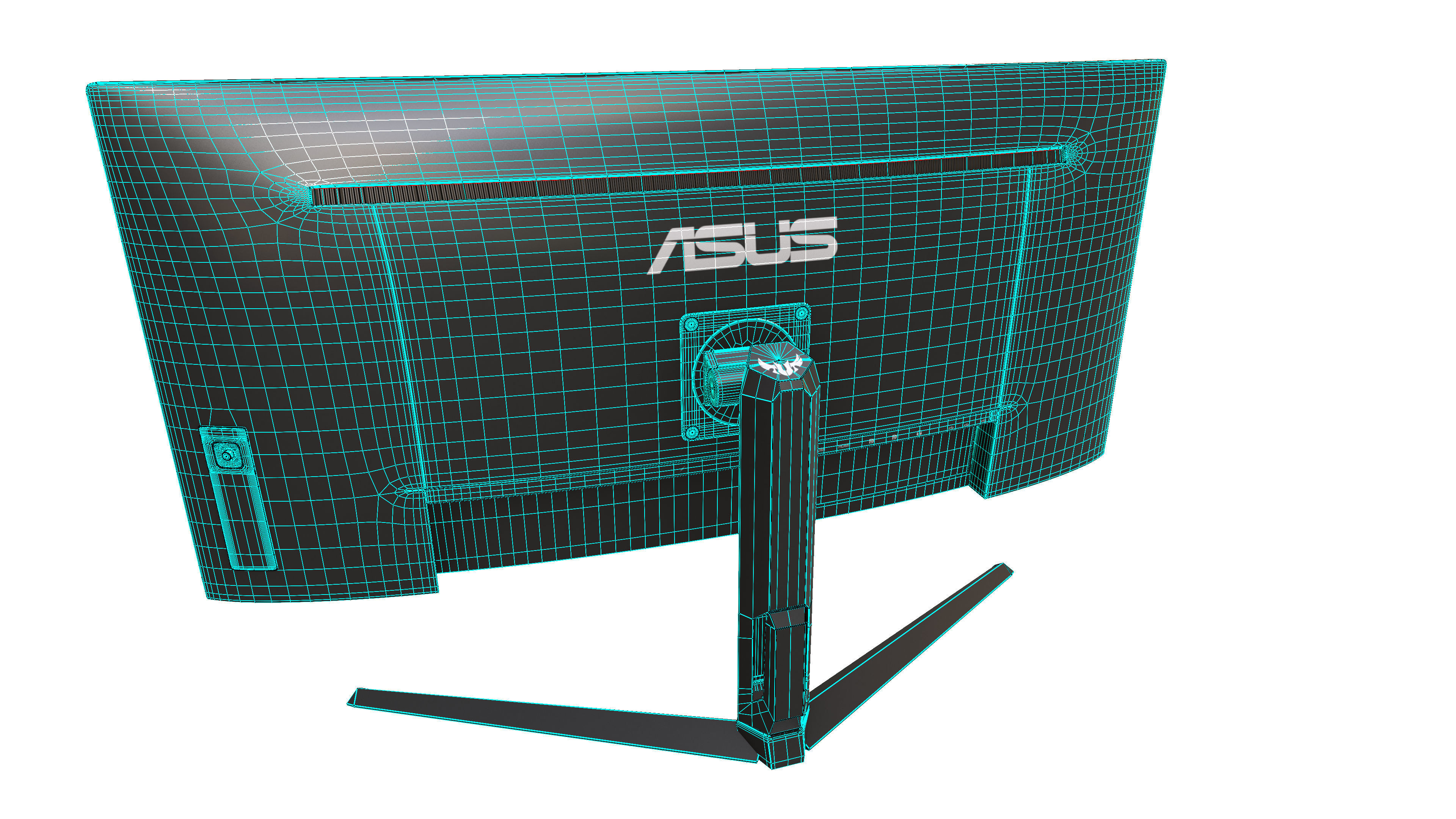 3D model Asus Tuff Gaming Monitor 3D Model VR VR / AR / low-poly | CGTrader