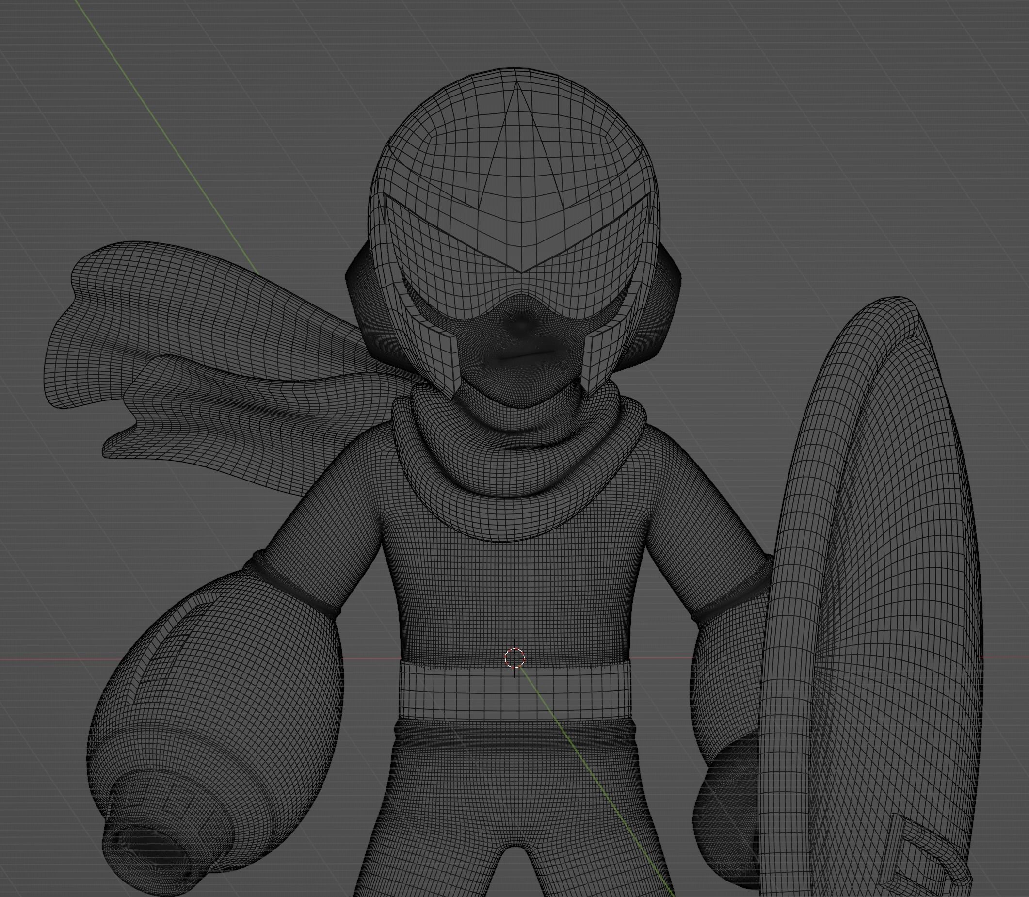 Blues Protoman Rockman MegaMan 3D model | CGTrader