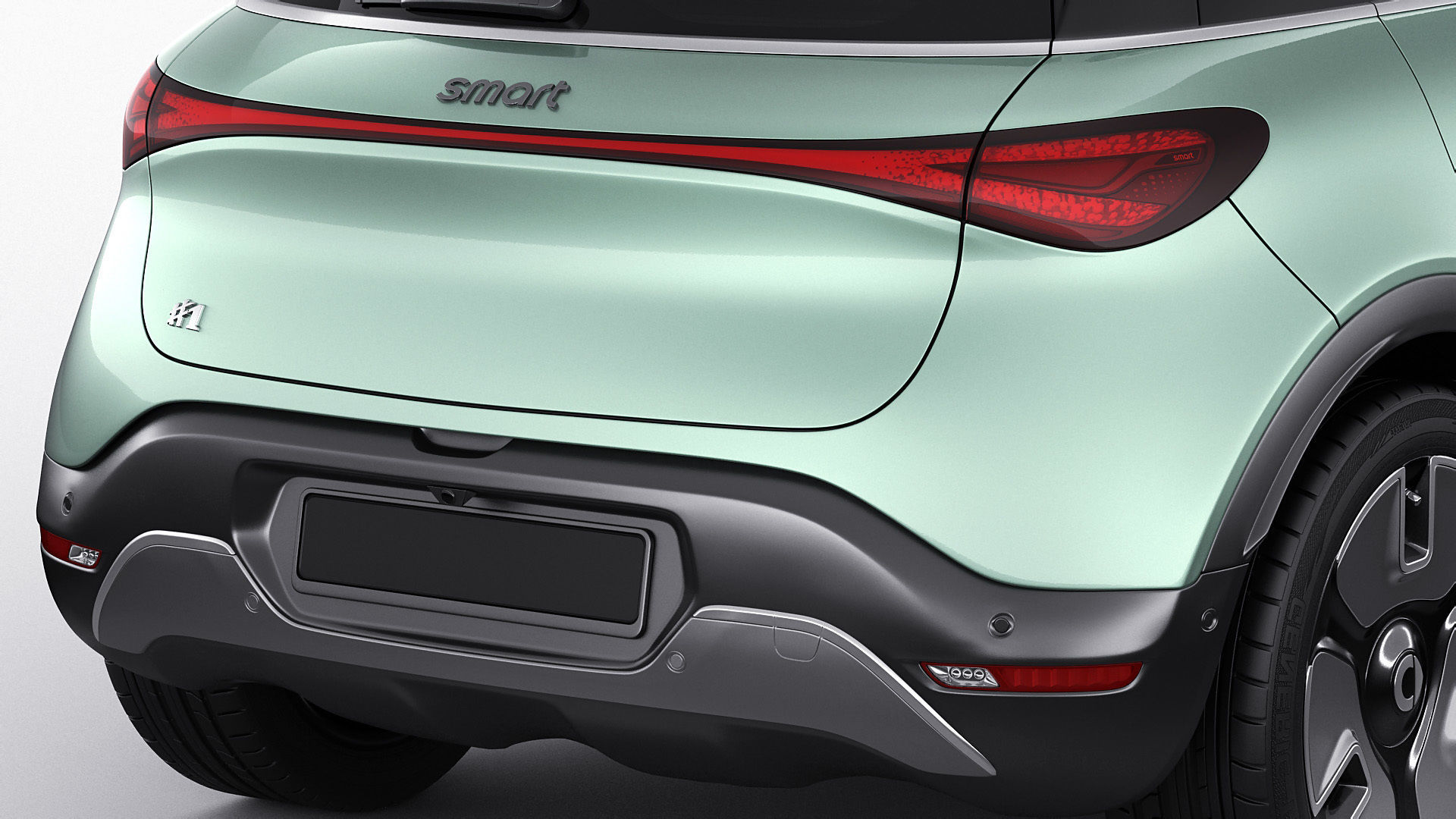 Smart 1 One 2023 with interior 3D model | CGTrader