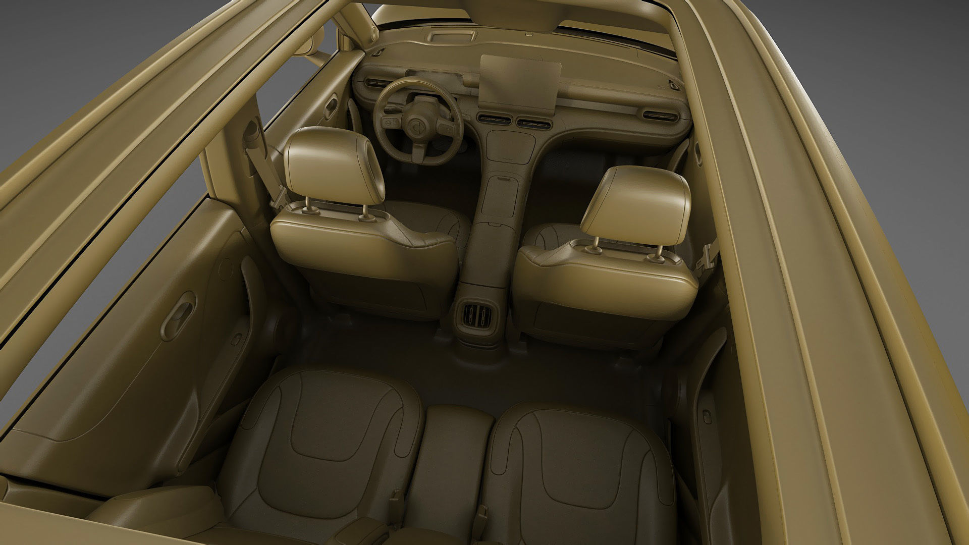 Smart 1 One 2023 with interior 3D model | CGTrader