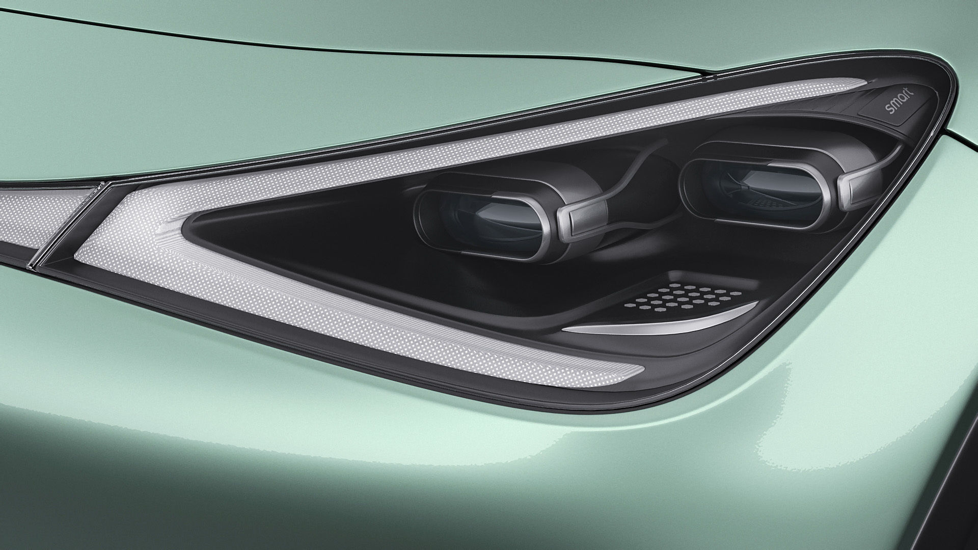 Smart 1 One 2023 with interior 3D model | CGTrader