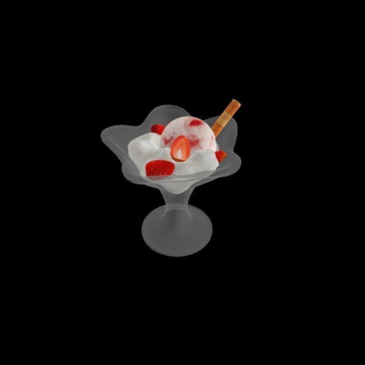 classique sundae 3D model | CGTrader